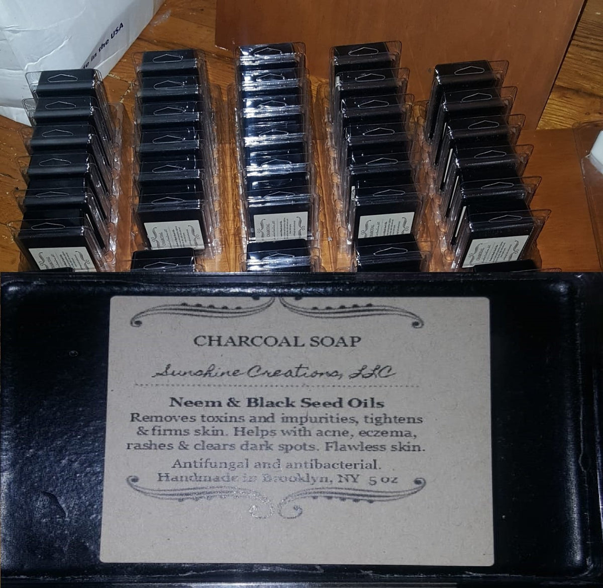 Charcoal Bars by Sunshine Creations LLC – Sunshine Creations, LLC